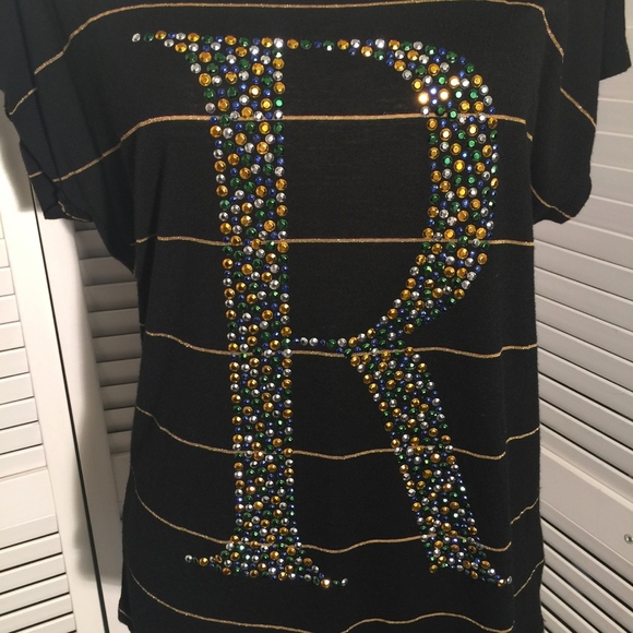 The Classic | Tops | The Classic Blouse Letter R | Poshmark